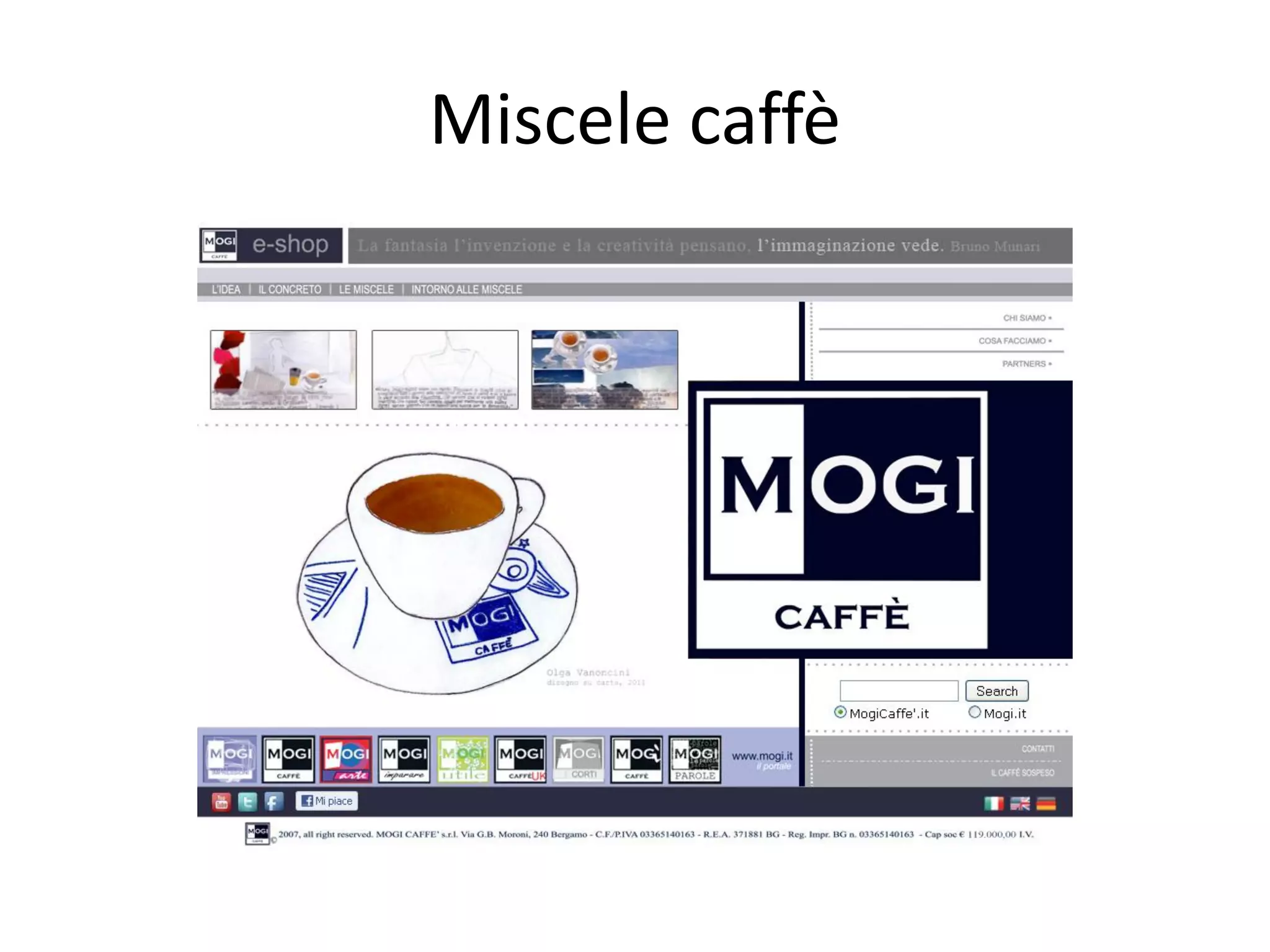 Miscele caffè | PPT
