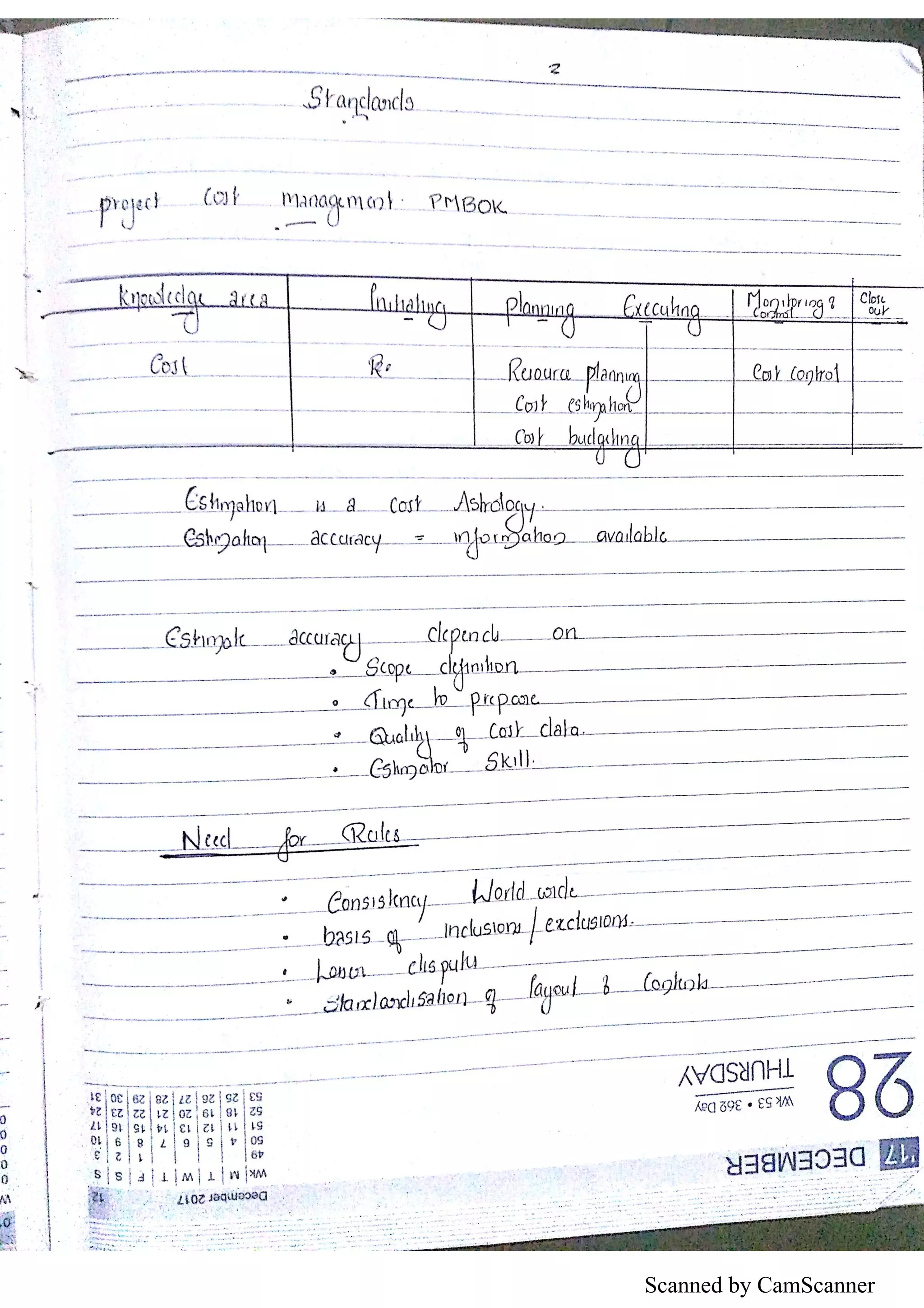 basic qs notes | PDF