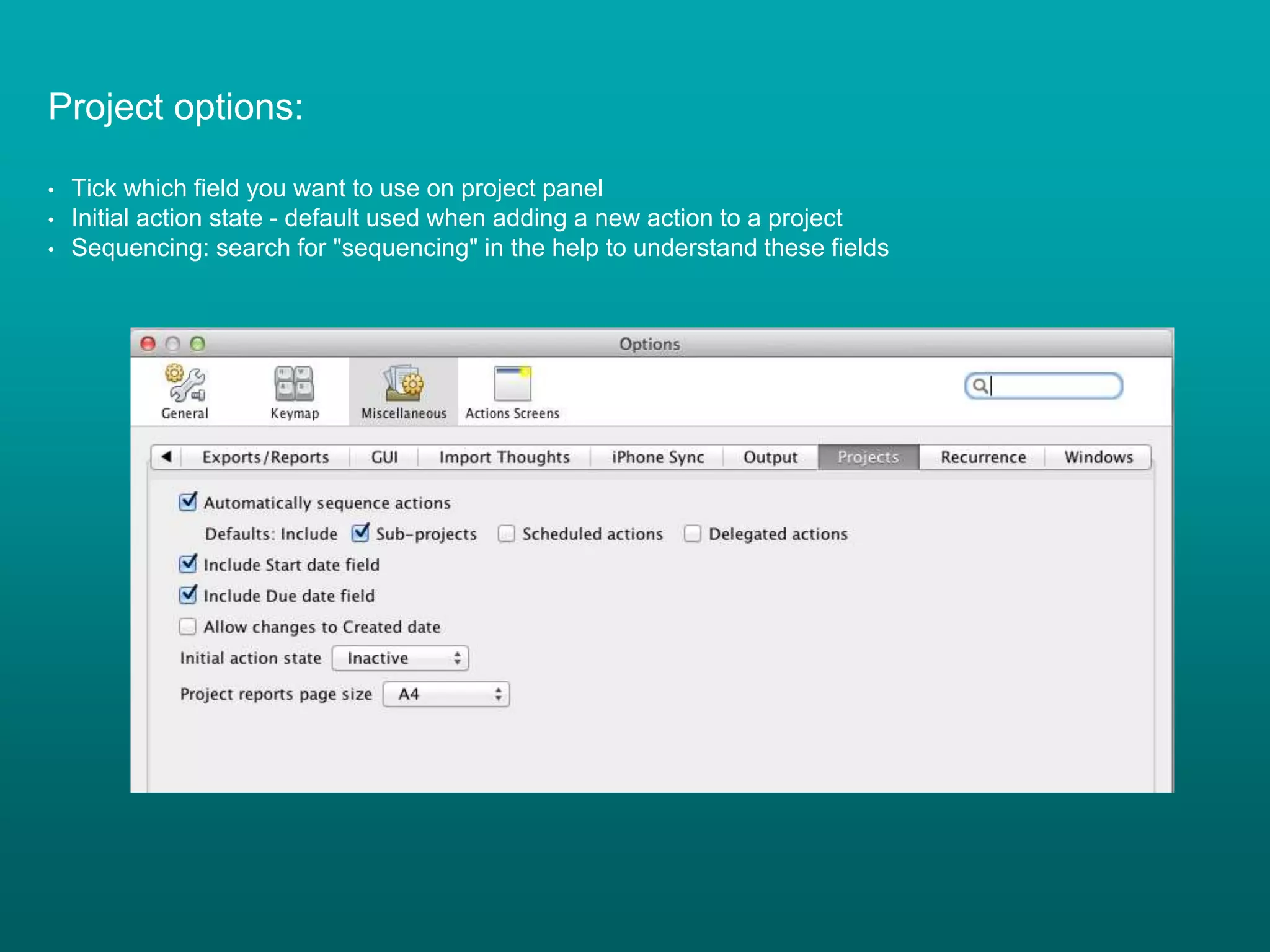 ThinkingRock GTD tool setup | PPT
