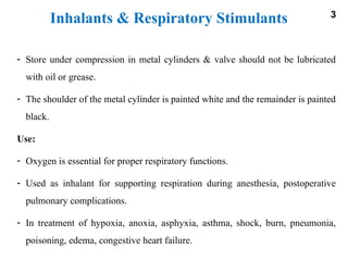 Miscellaneous Agents Inhalants are drugs or chemicals which are in the ...