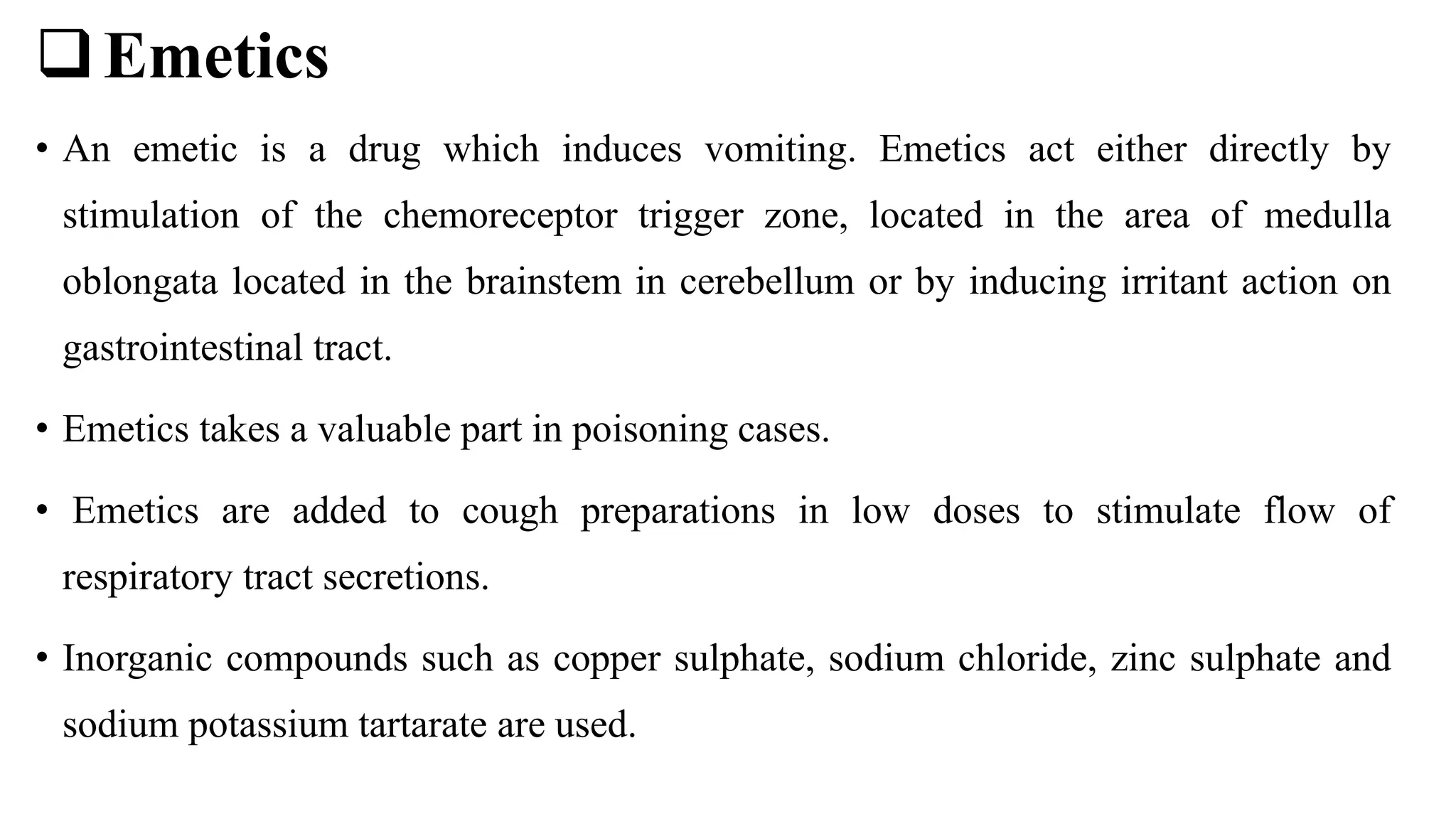 Pharmaceutical Inorganic Chemistry Unit IVMiscellaneous compounds ...