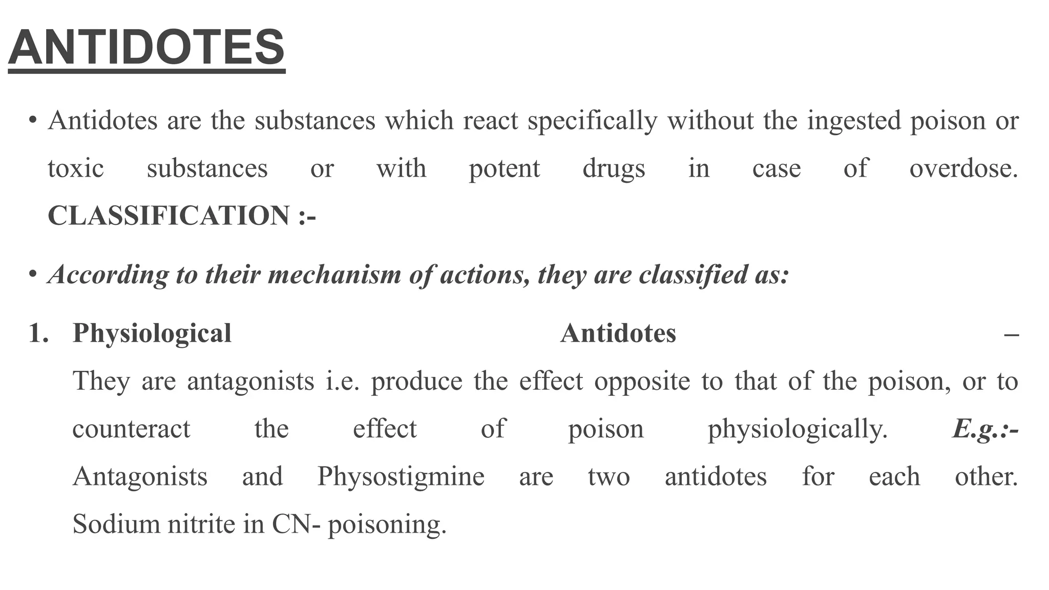 Pharmaceutical Inorganic Chemistry Unit IVMiscellaneous compounds ...