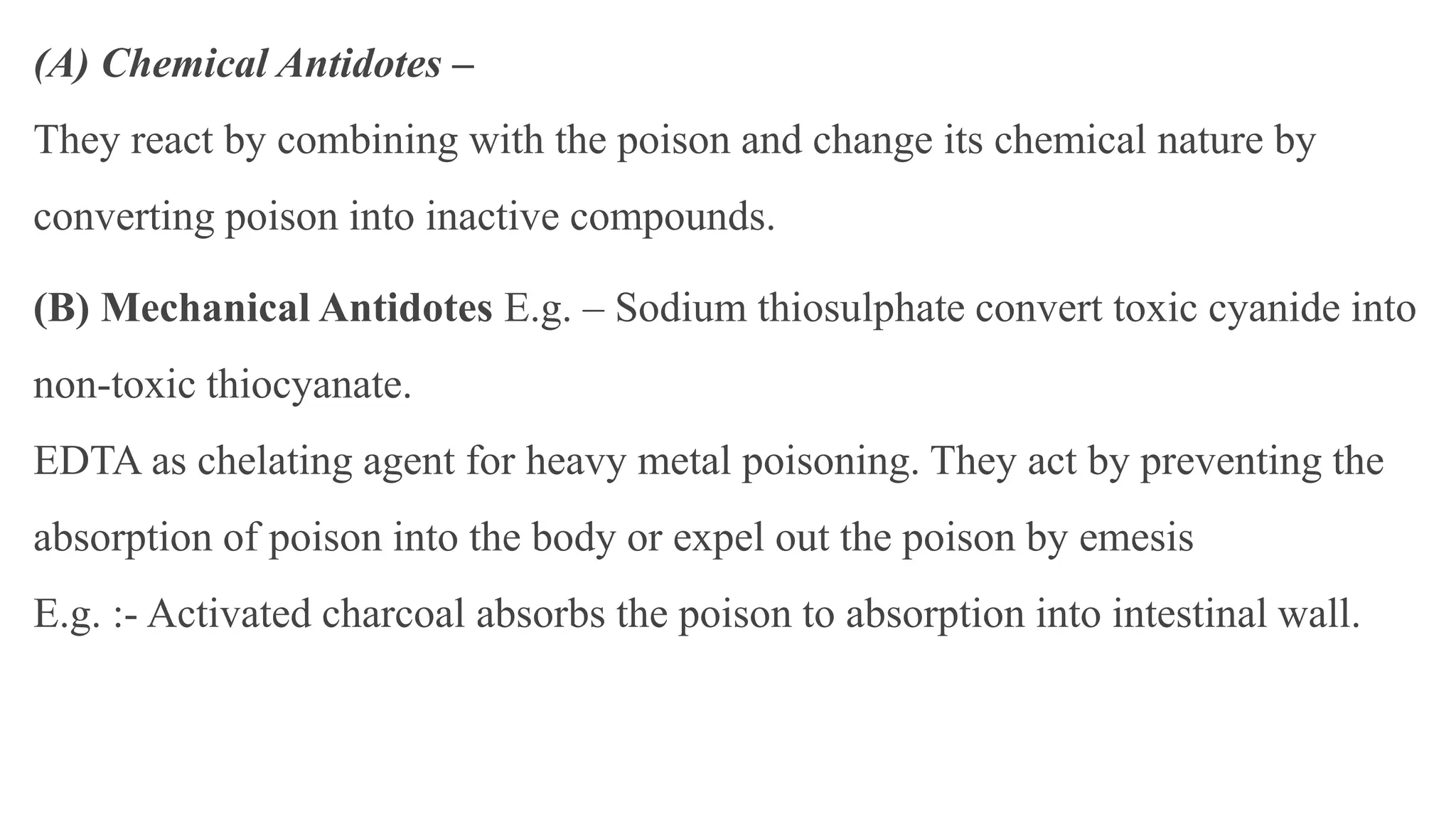 Pharmaceutical Inorganic Chemistry Unit IVMiscellaneous compounds ...