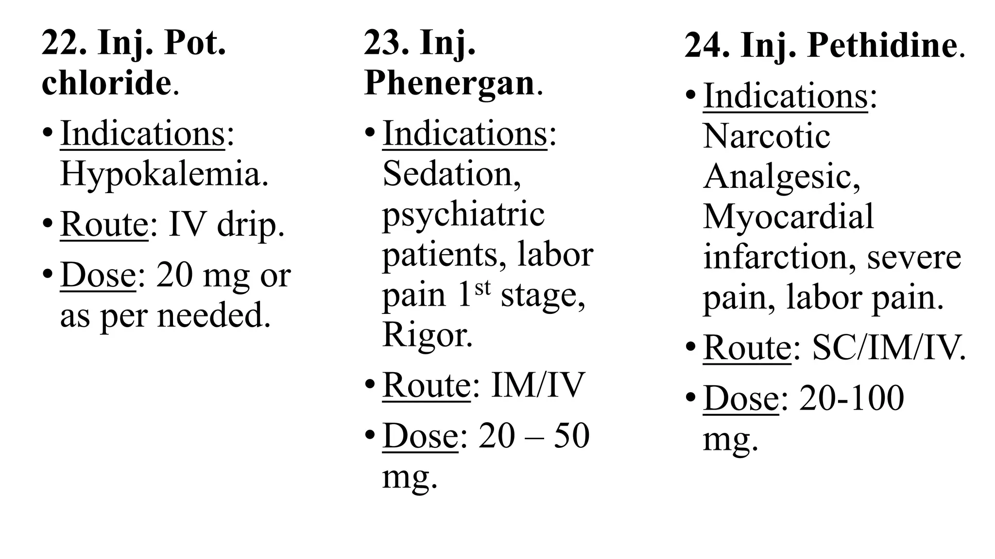 Miscellaneous drugs | PPTX