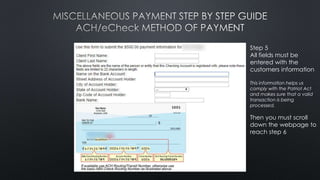 How to process a miscellaneous payment through your PayClix dashboard | PPT