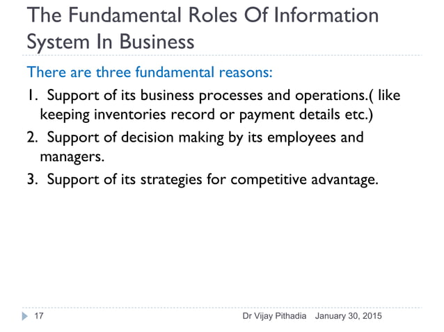 MIS Introduction | PPT