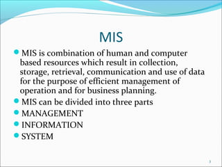 Mis chap1 | PPT