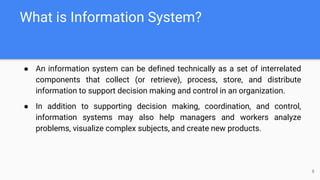 Management Information System | PPTX | IT and Internet Support | Internet