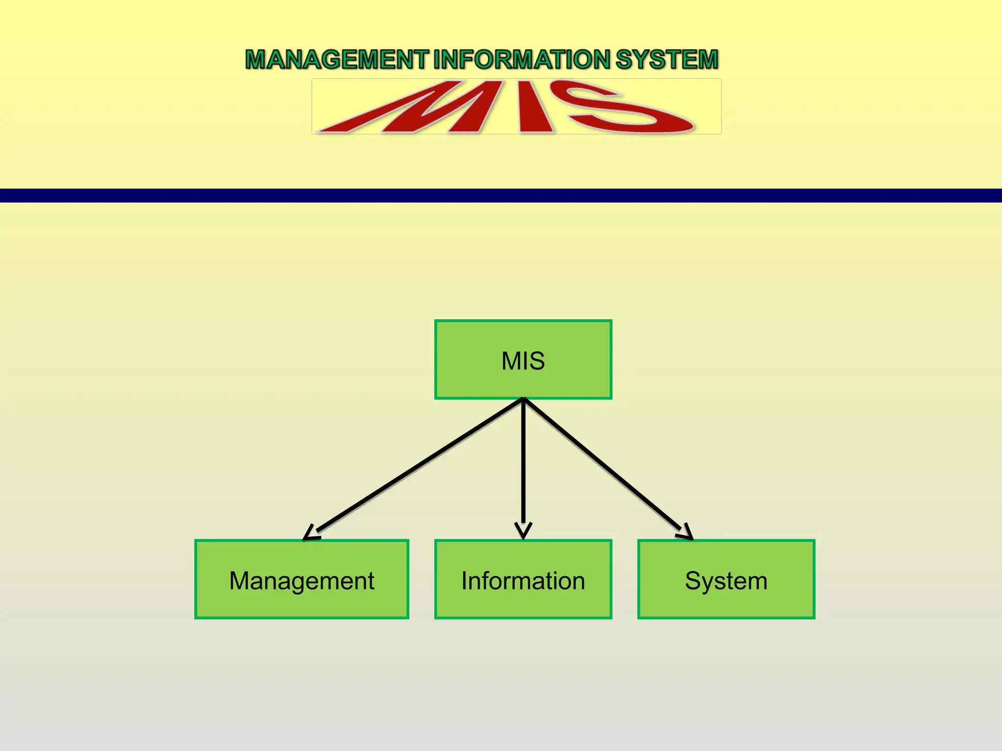 Management information system and its foundation concepts | PPT