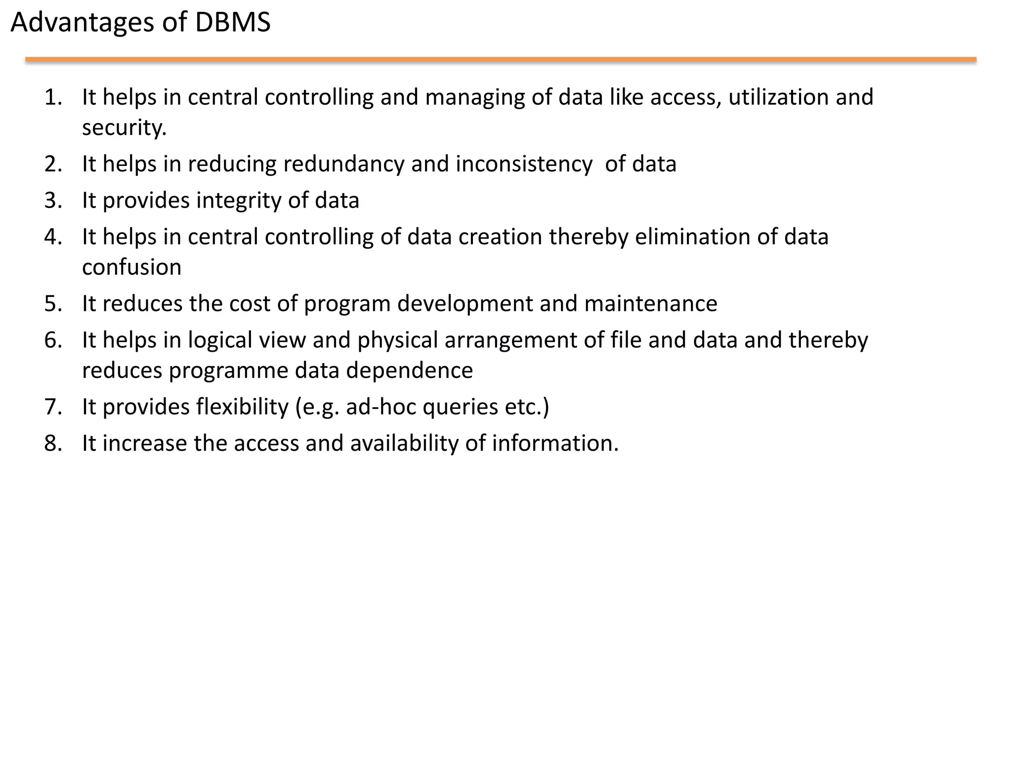 Mis chapter 4 database management - copy | PPTX