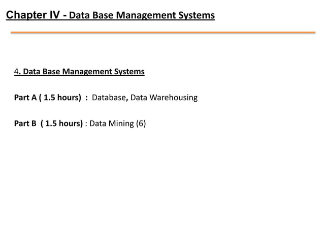Mis chapter 4 database management - copy | PPT
