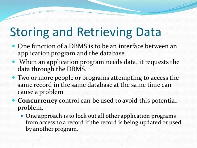 Mis chapter 7 database systems