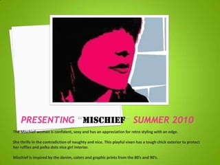 Mischief slide show | PPT