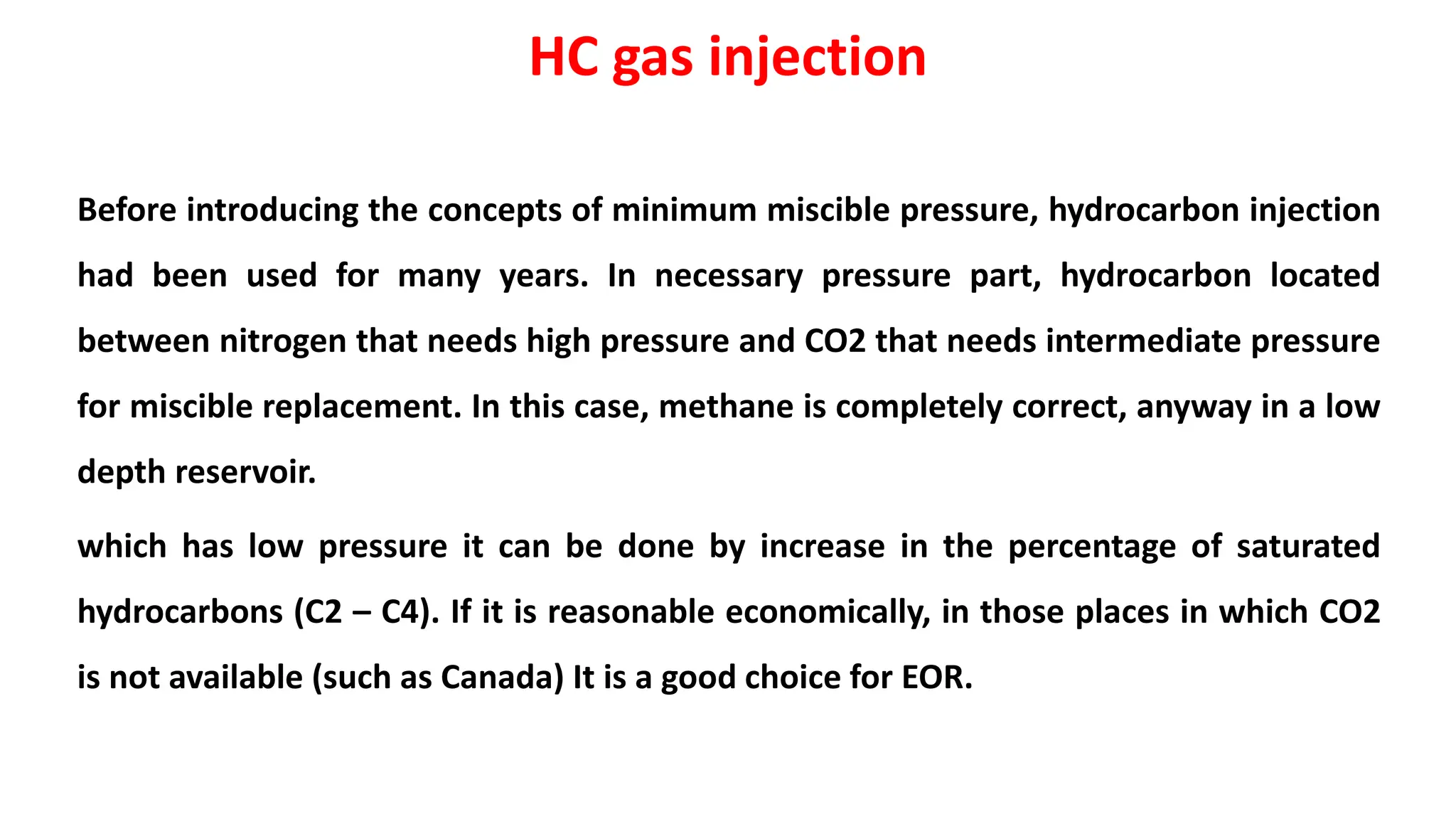 Miscible Hydrocarbon Injection.powerpoiny | PPTX