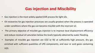 Miscible Hydrocarbon Injection.powerpoiny | PPT