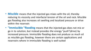 Miscible Hydrocarbon Injection.powerpoiny | PPT