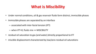 Miscible Hydrocarbon Injection.powerpoiny | PPT