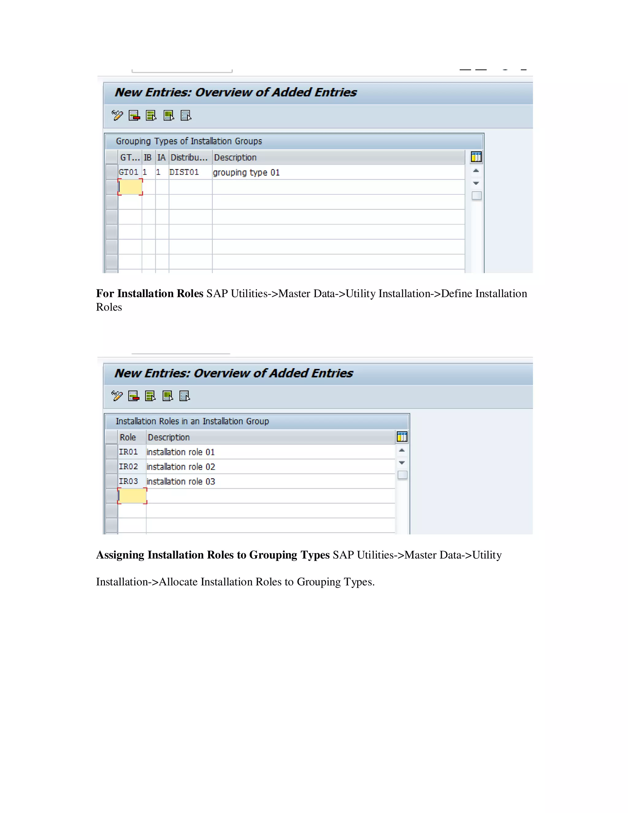 Installation Groups | PDF