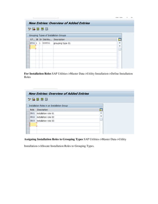Installation Groups | PDF