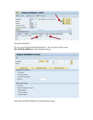 Installation Groups | PDF
