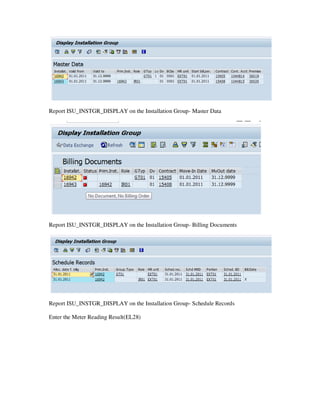 Installation Groups | PDF
