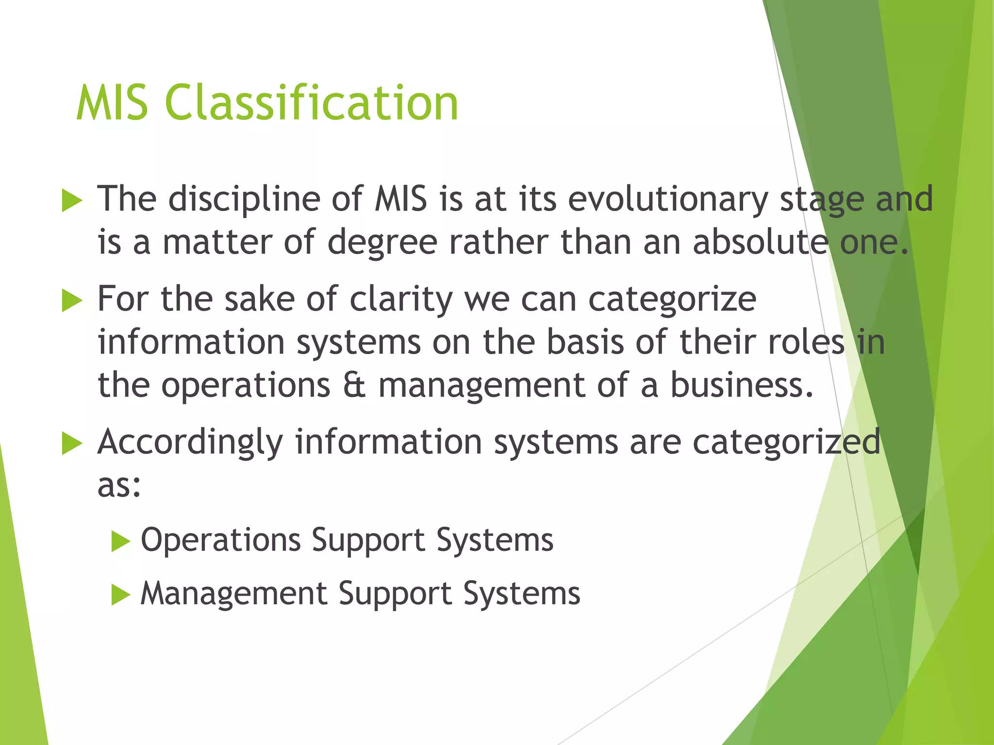 Mis classification By Ram K Paliwal | PPT