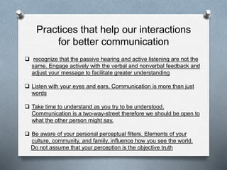 Miscommunication | PPTX