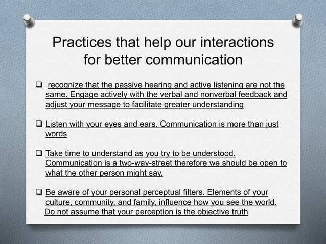 Miscommunication | PPTX | Family and Relationships