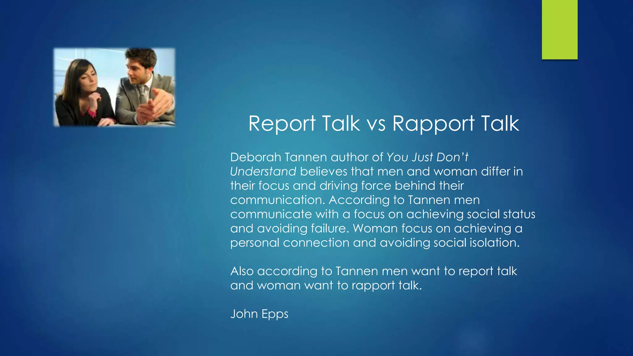 Miscommunication between men and woman | PPTX