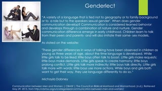 Miscommunication between men and woman | PPT