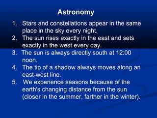 Seasons Misconceptions