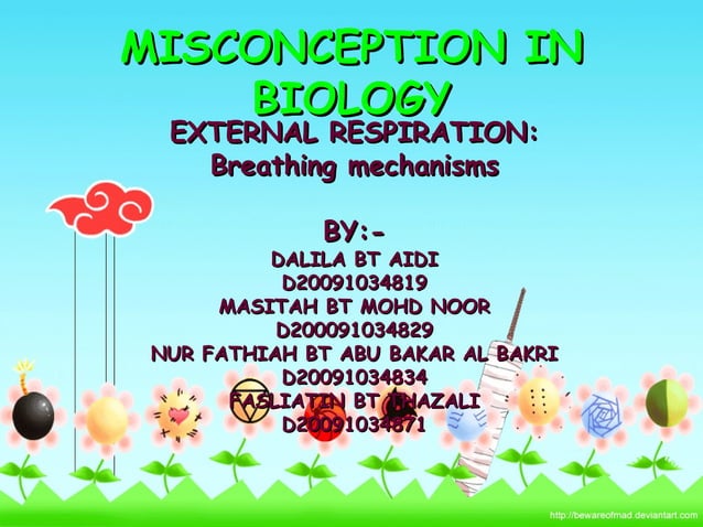 Misconception in biology2 | PPT | Lung and Respiratory Health ...