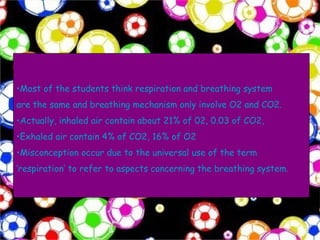 Misconception in biology2 | PPT | Lung and Respiratory Health ...