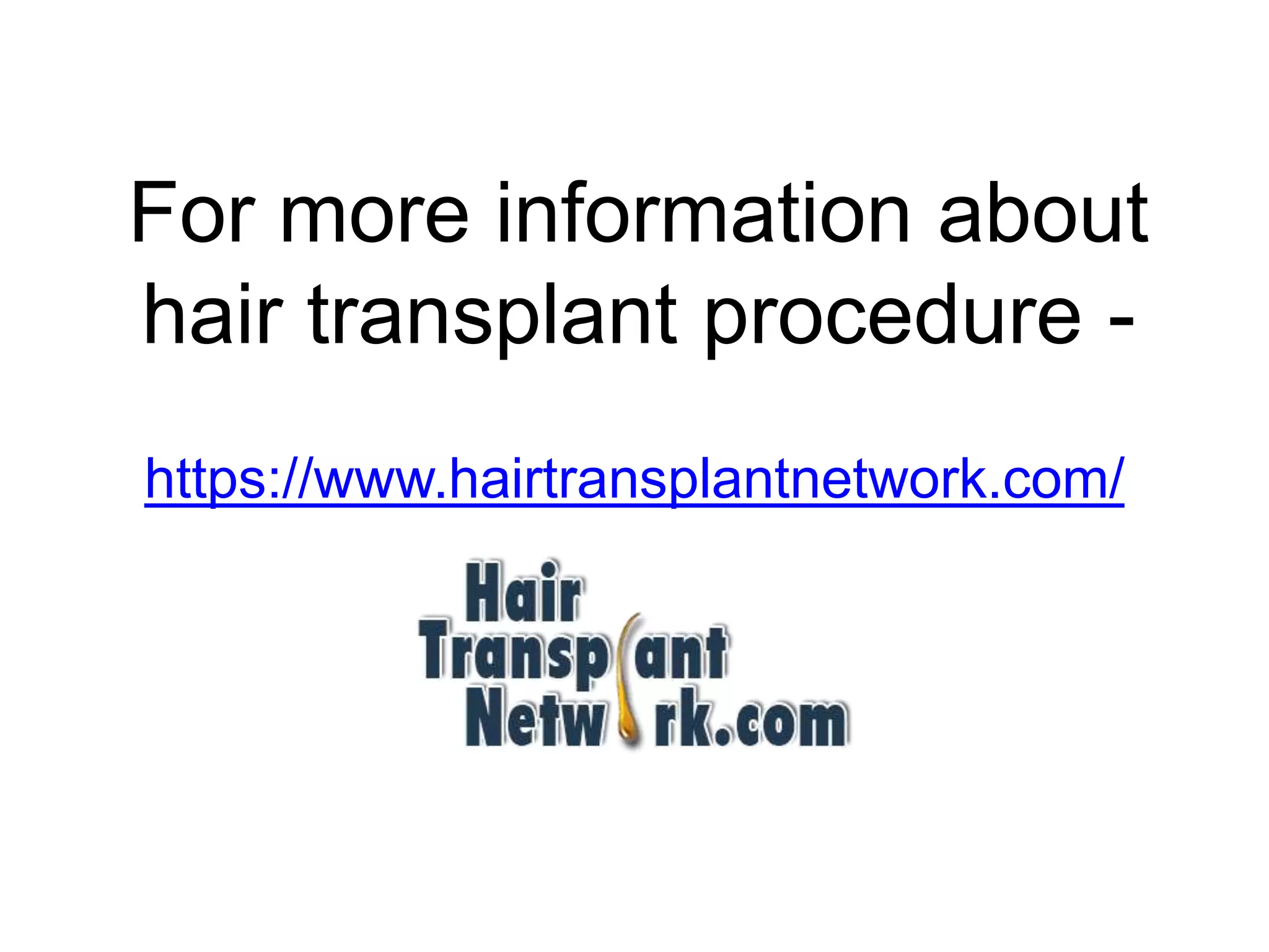 MISCONCEPTIONS ABOUT HAIR TRANSPLANT | PPTX