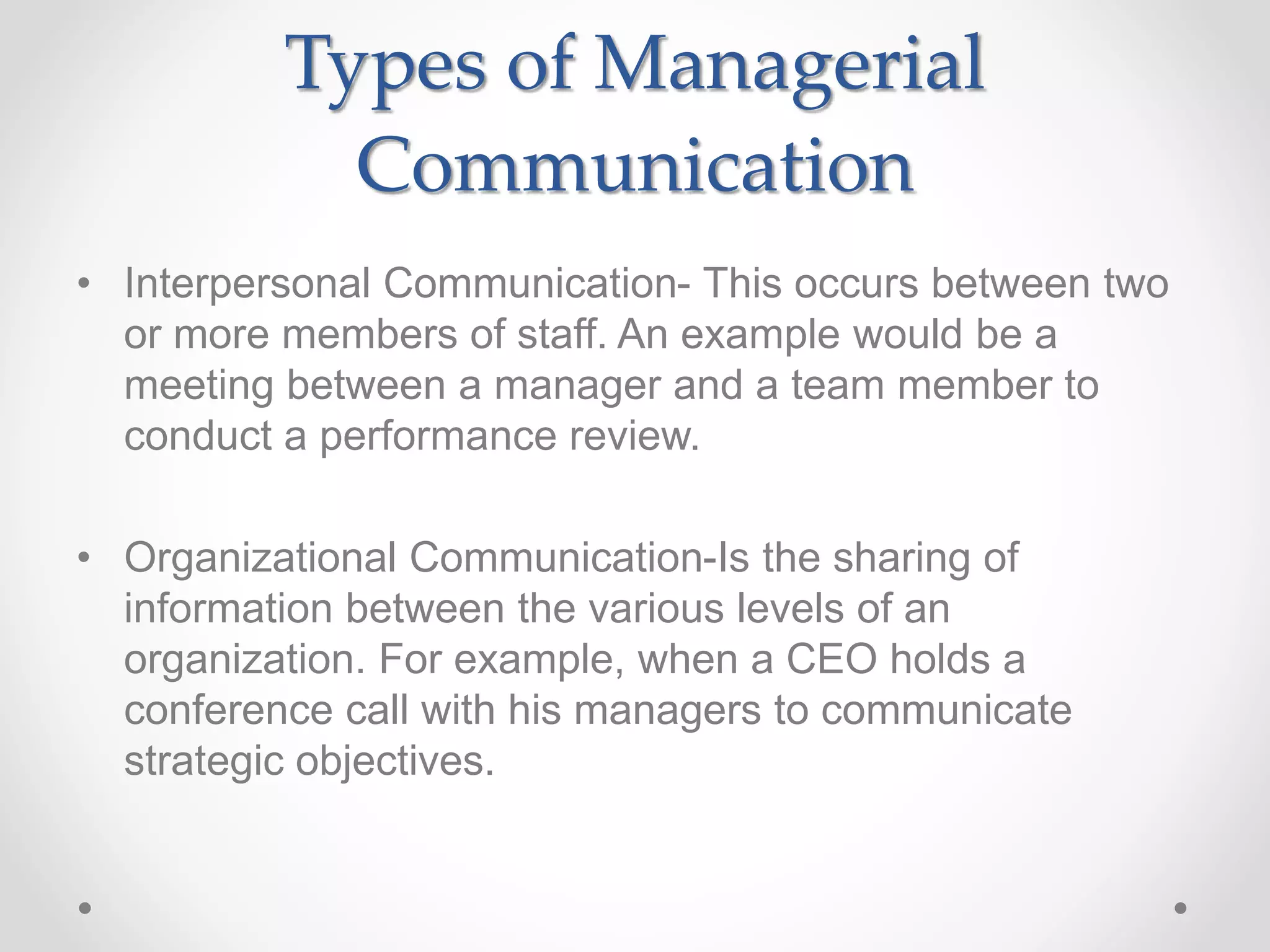 Misconceptions about Managerial Communication ppt | PPTX | Executive ...