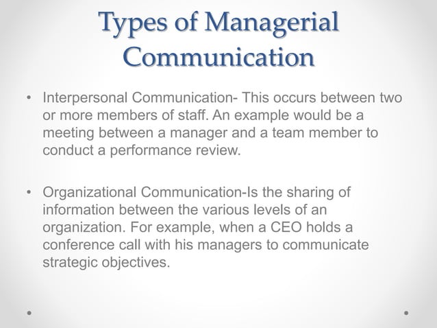 Misconceptions about Managerial Communication ppt | PPT