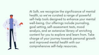 Misconceptions about Mental Health | Solh Wellness | PDF