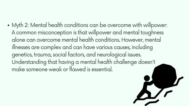 Misconceptions about Mental Health | Solh Wellness | PPT