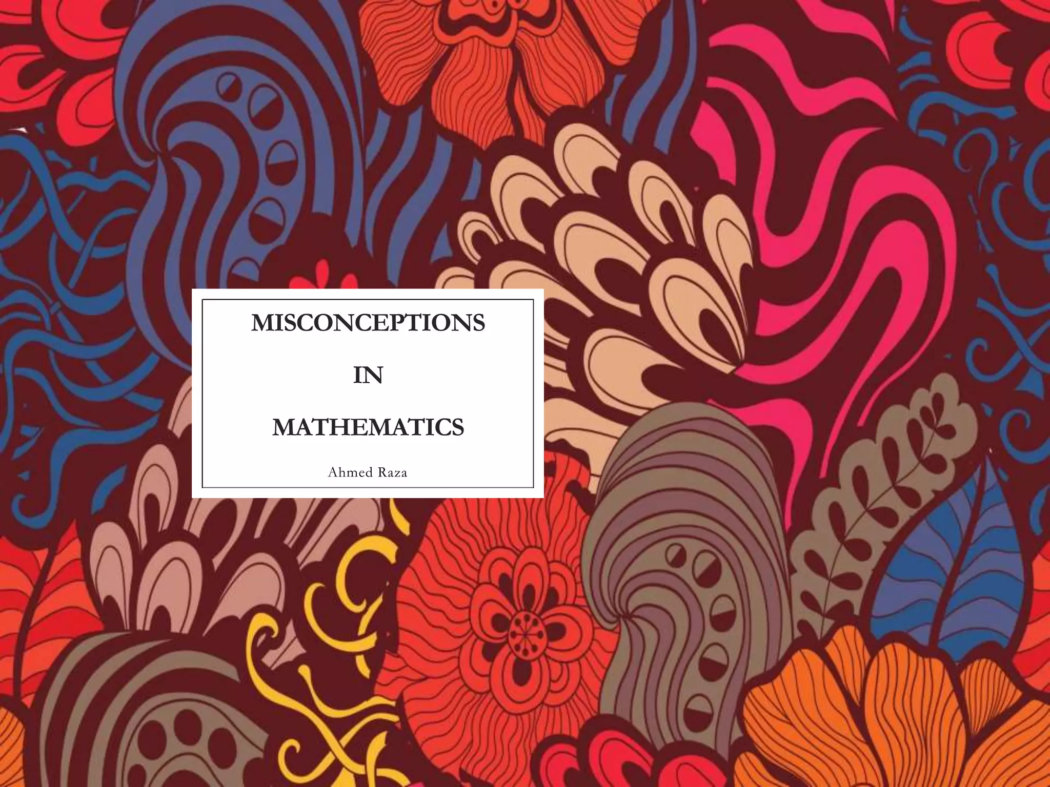 Misconceptions in Mathematics | PPT