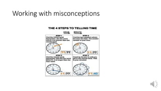 Misconceptions with time | PPTX