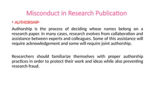 Misconduct.pptxnjknvcccbklnhyiinvgikhhik | PPTX