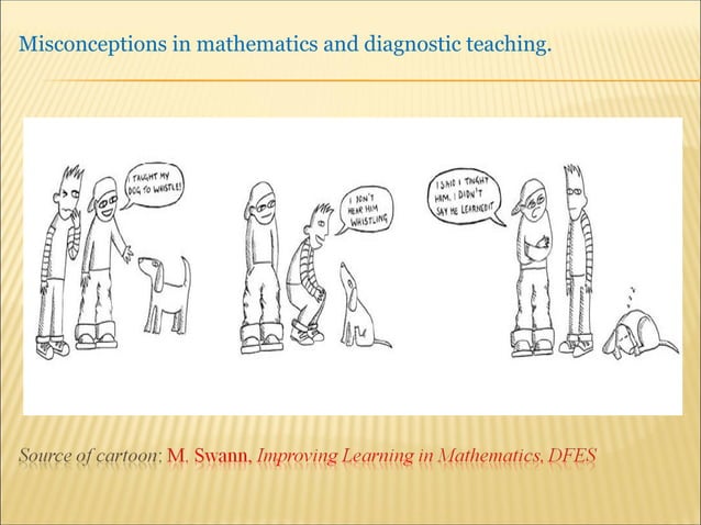 Misconceptions in mathematics | PPT