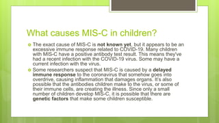 Pediatric MISC | PPT