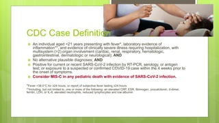 Pediatric MISC | PPT