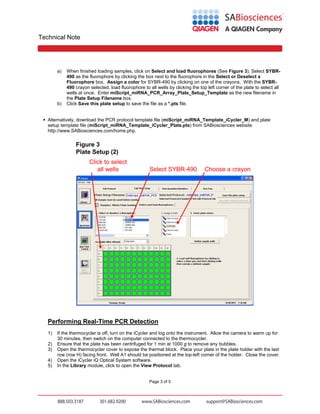 Mi script mirna_icycler_technical_note_setup-e | PDF