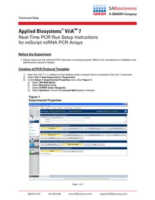 Mi script mirna_viia7_technical_note_setup-e | PDF