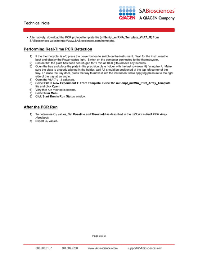 Mi script mirna_viia7_technical_note_setup-e | PDF