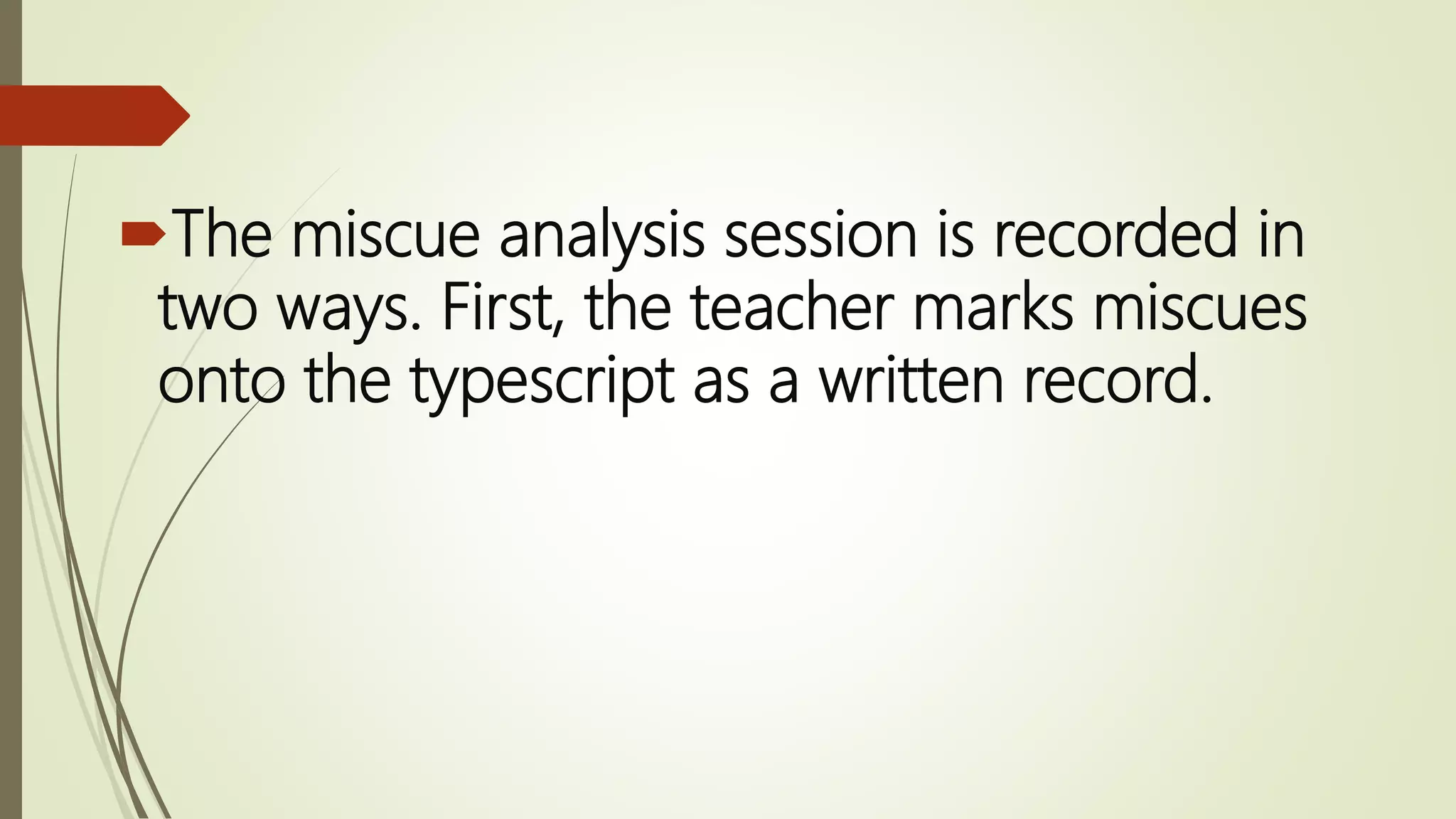 Miscue analysis-by-emman f inal | PPTX