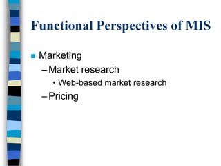 Mis & Decision Making | PPTX
