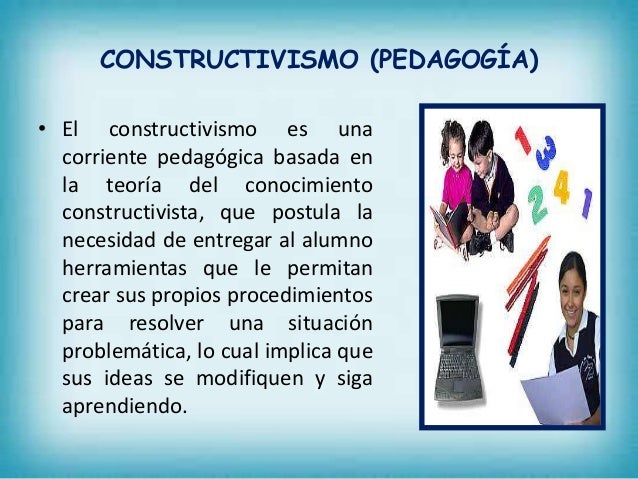 El Constructivismo Pedagogico Images